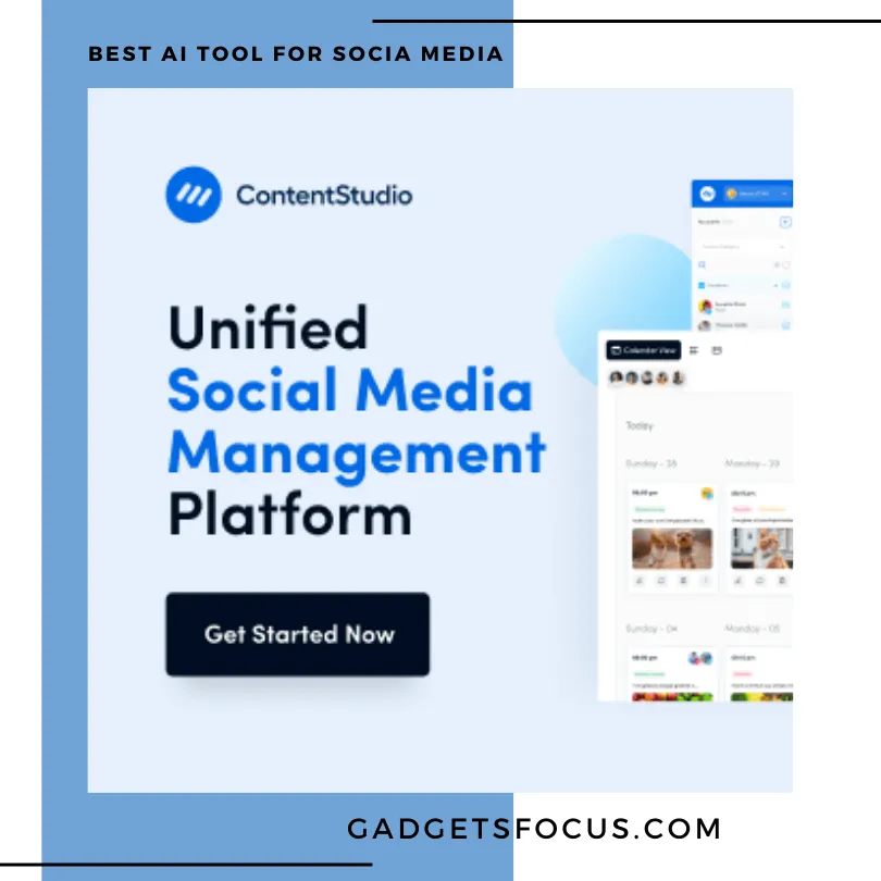 ContentStudio: Best AI social media management software for staying on ...